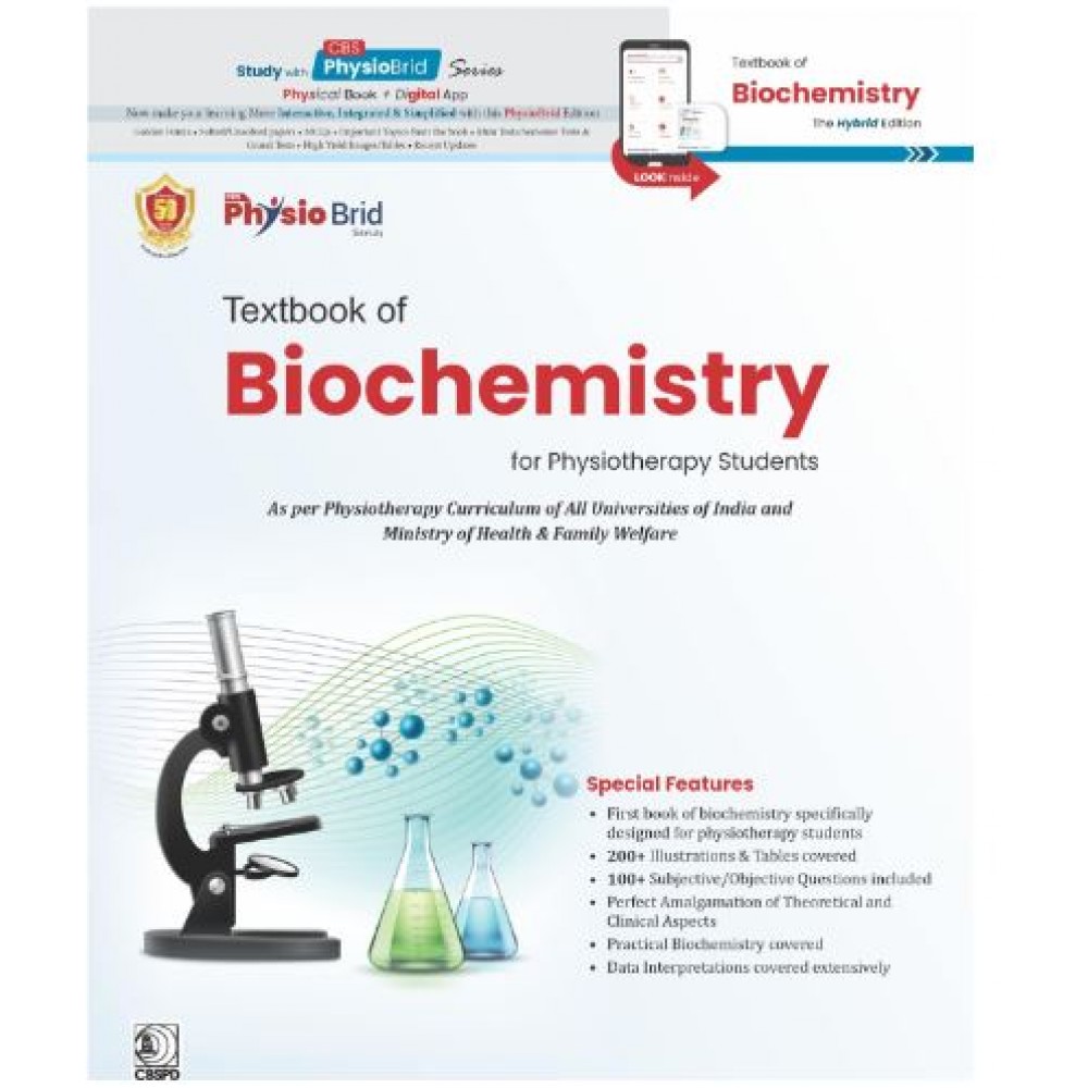 Textbook Of Biochemistry For Physiotherapy Students: 1st Edition 2023 By Dr.Harbans Lal